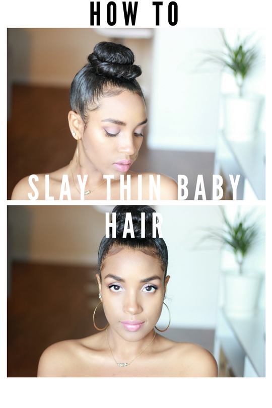 Baby Hair Tutorial: SLAY & LAY EDGES