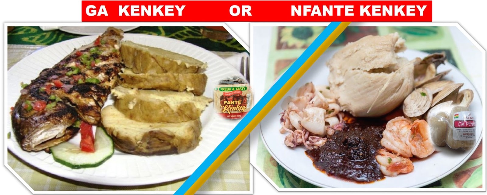 Ga Kenkey or Fante Kenkey