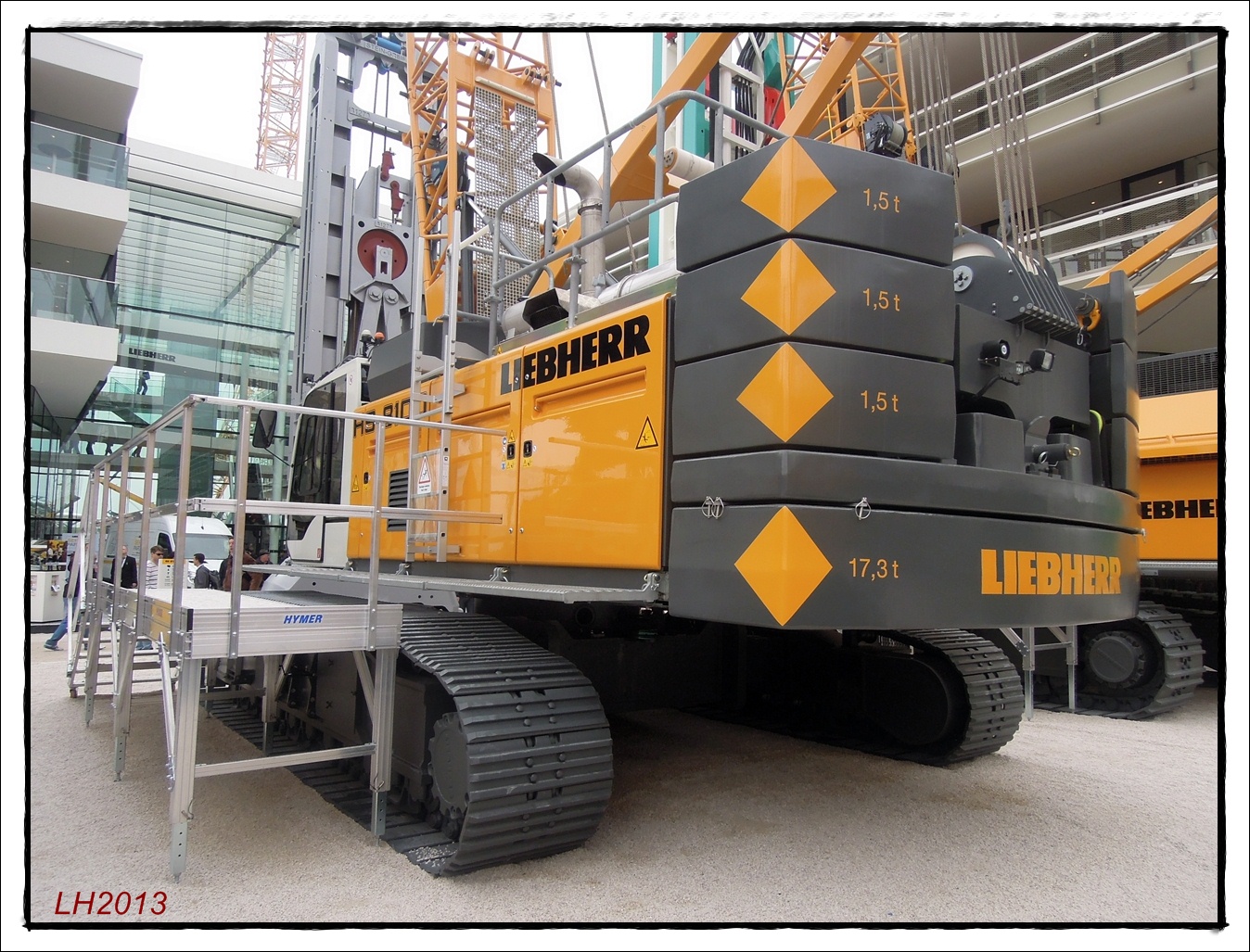 Bagger Galerie Construction Machines: Liebherr Seilbagger Raupenkran ...