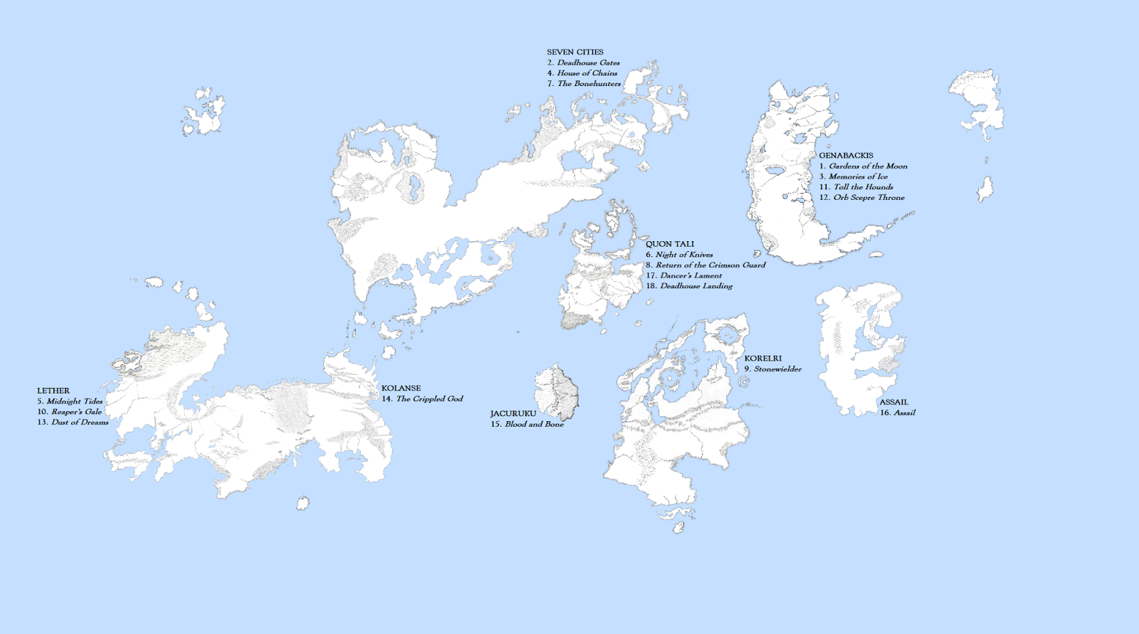 Malazan Map Genabackis