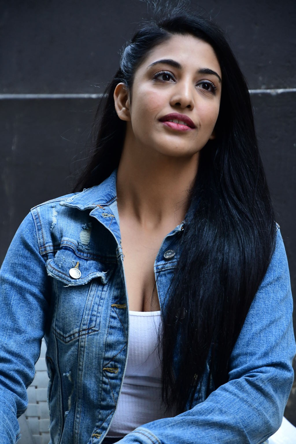 Daksha Nagarkar at Husharu Movie Press Meet - South Indian Actress