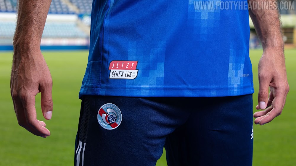 RC Strasbourg 21-22 Home & Away Kits Released - Footy Headlines