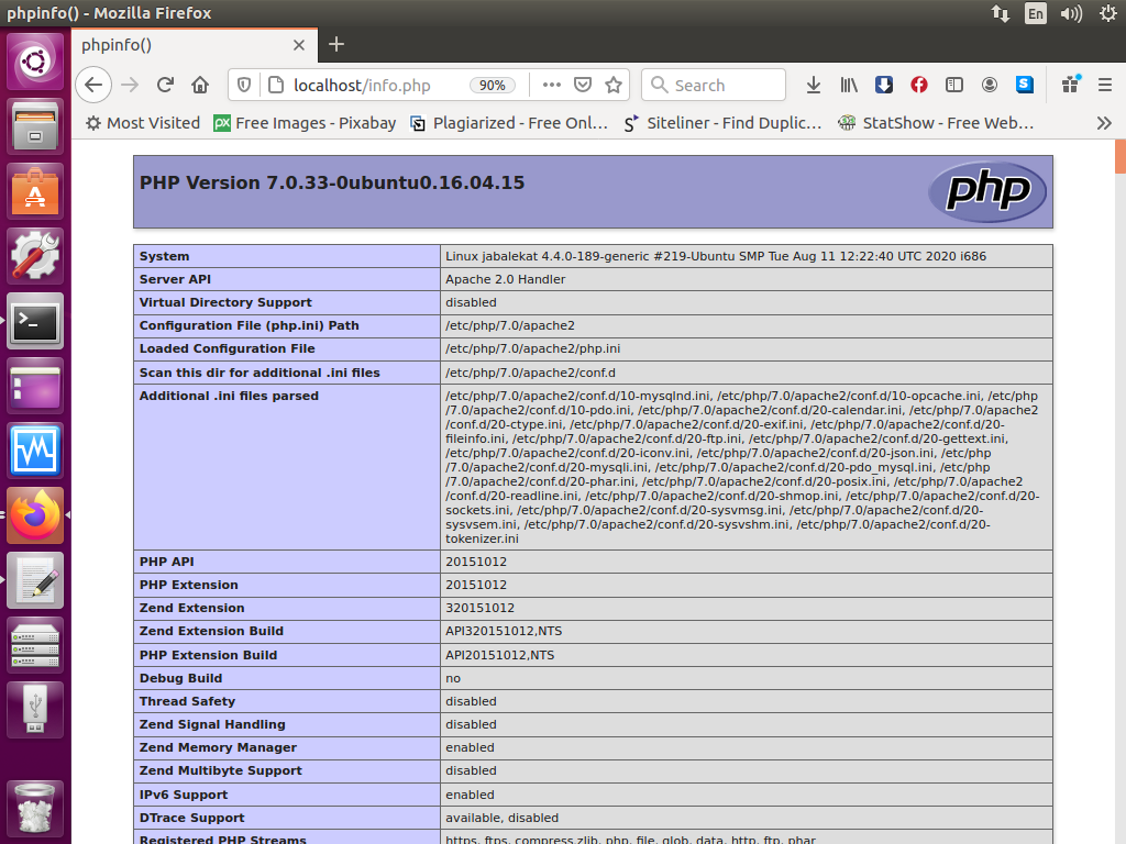 Cara Instal Apache Mysql Dan Php Di Ubuntu 1604 Sebardi Blog