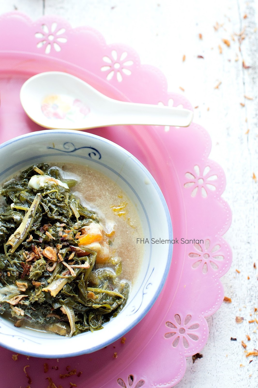 LEMAK BAYAM MERAH ... Buat ratahan - FHA Selemak Santan