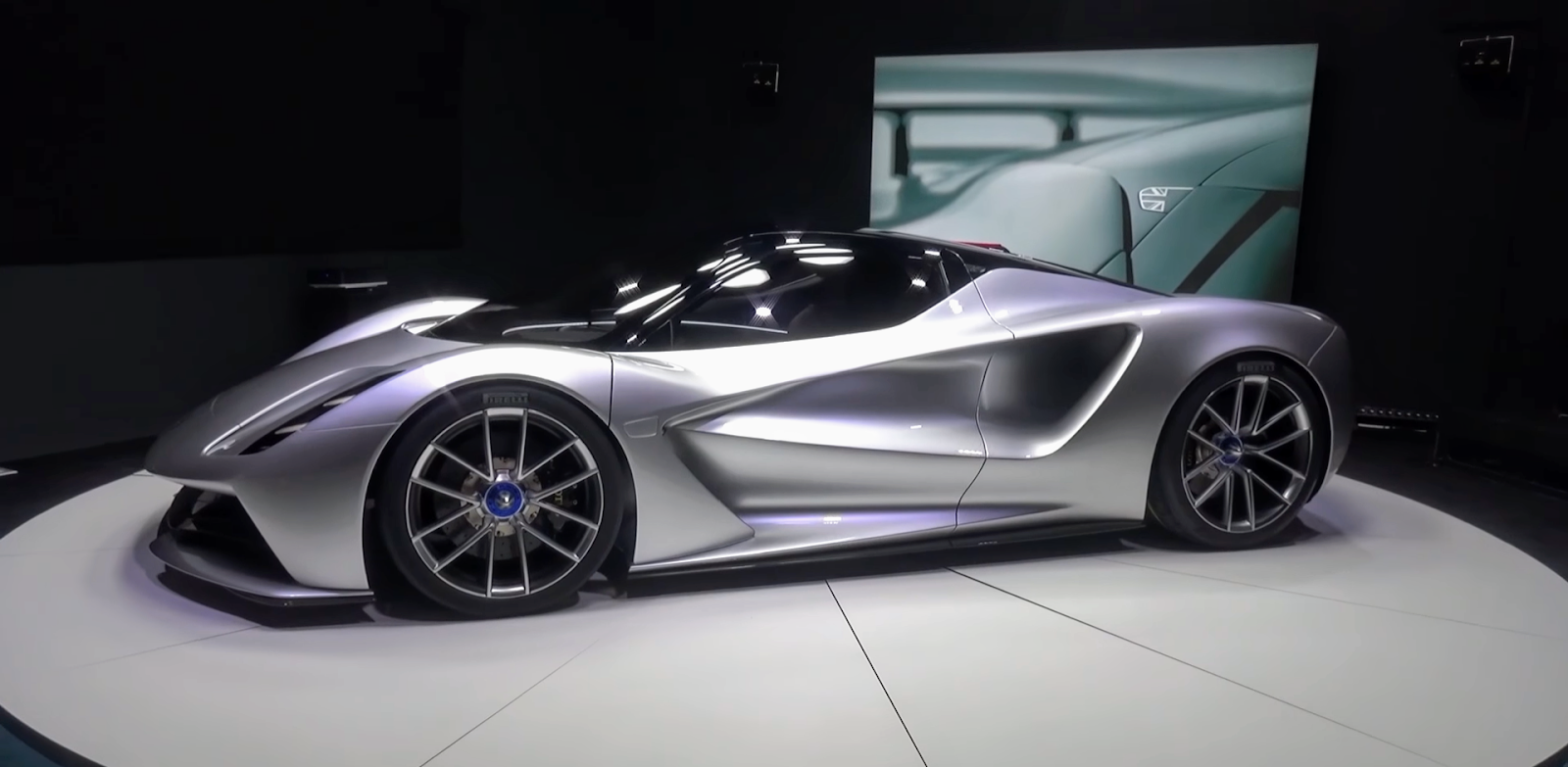 It's The 2000 Horse Power Lotus Electric Hypercar