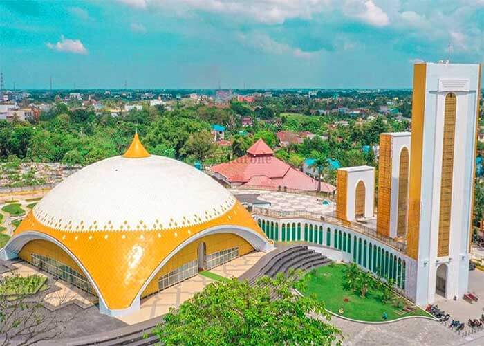 Masjid Agung Deli Serdang jadi Ikon Baru Lubuk Pakam - Pariwisata Sumut