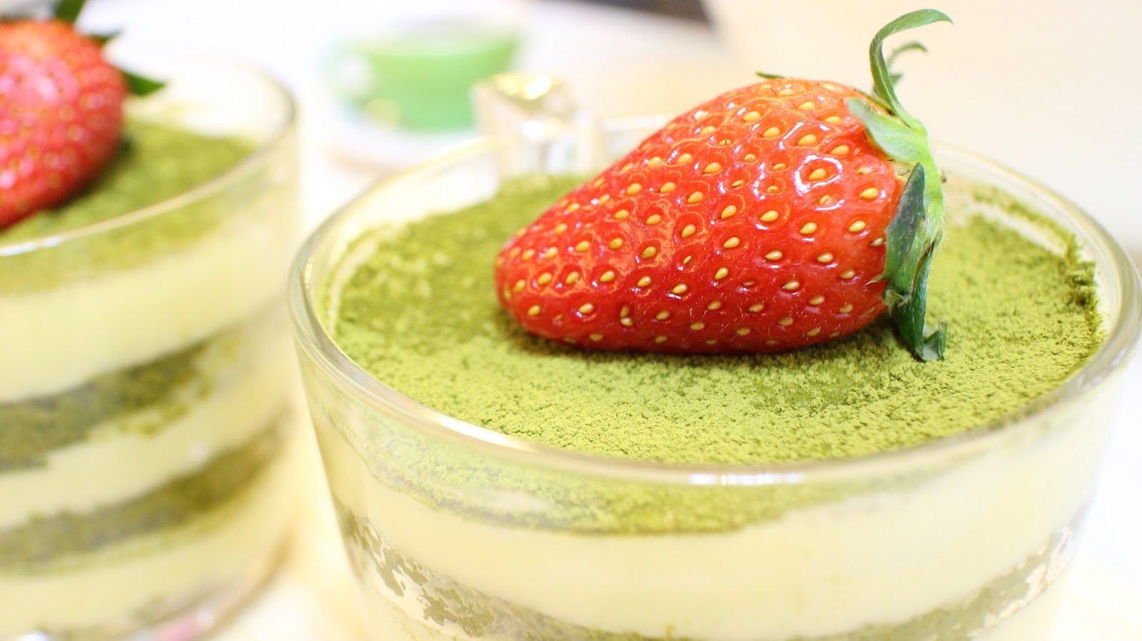 ~ bizarre island ~: Matcha Tea-ramisu in a Cup