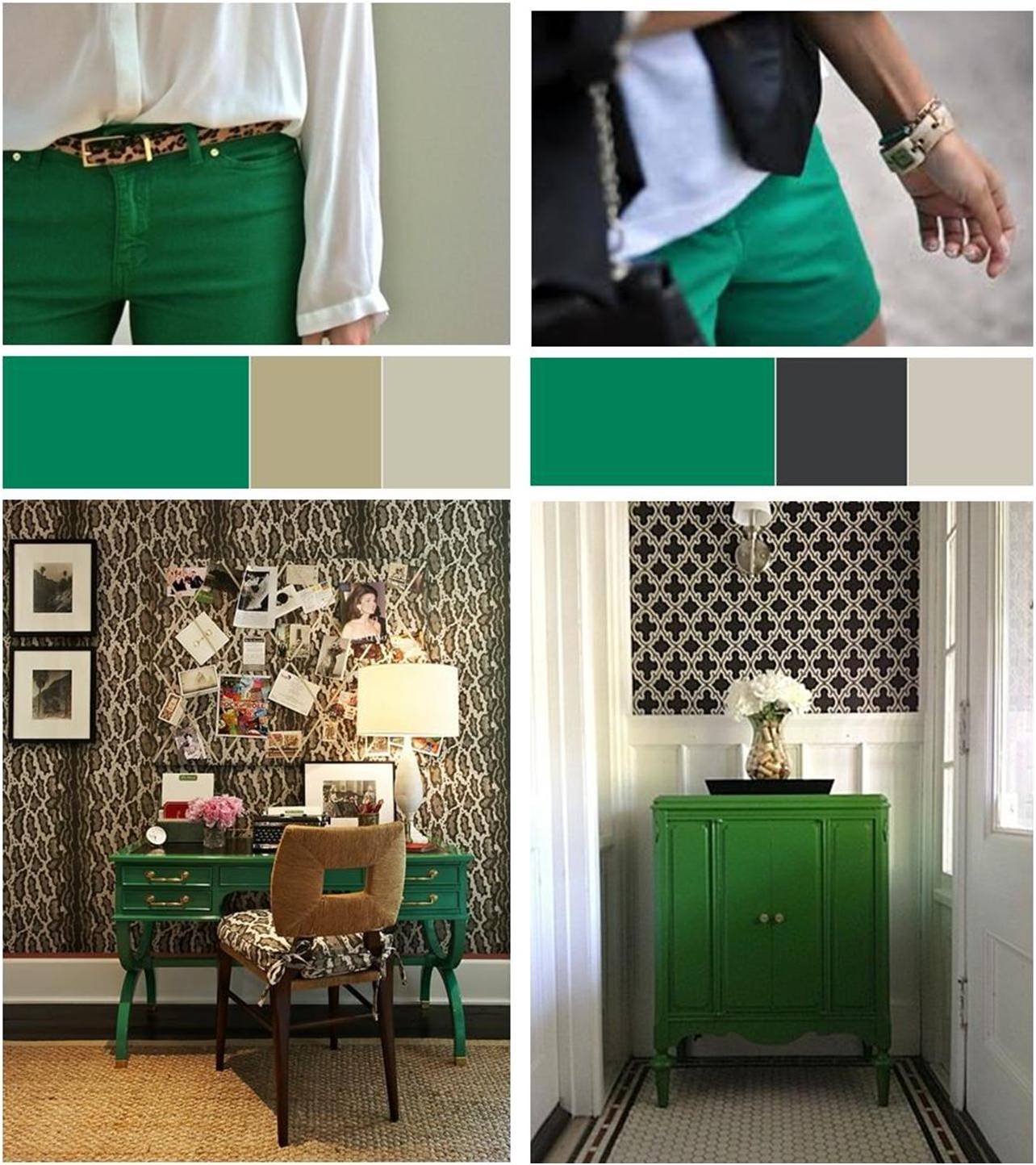 the sister sophisticate: Emerald Color Palettes