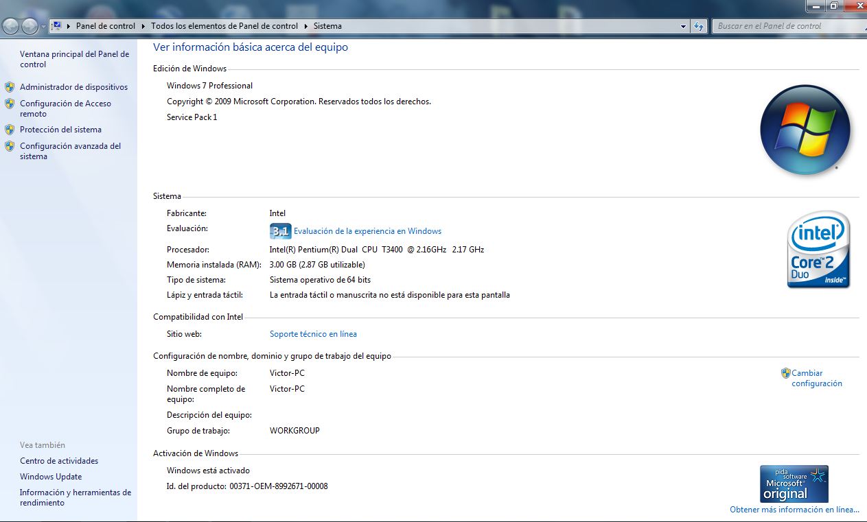 Activar Windows 7 professional, ultimate 32/64 bits