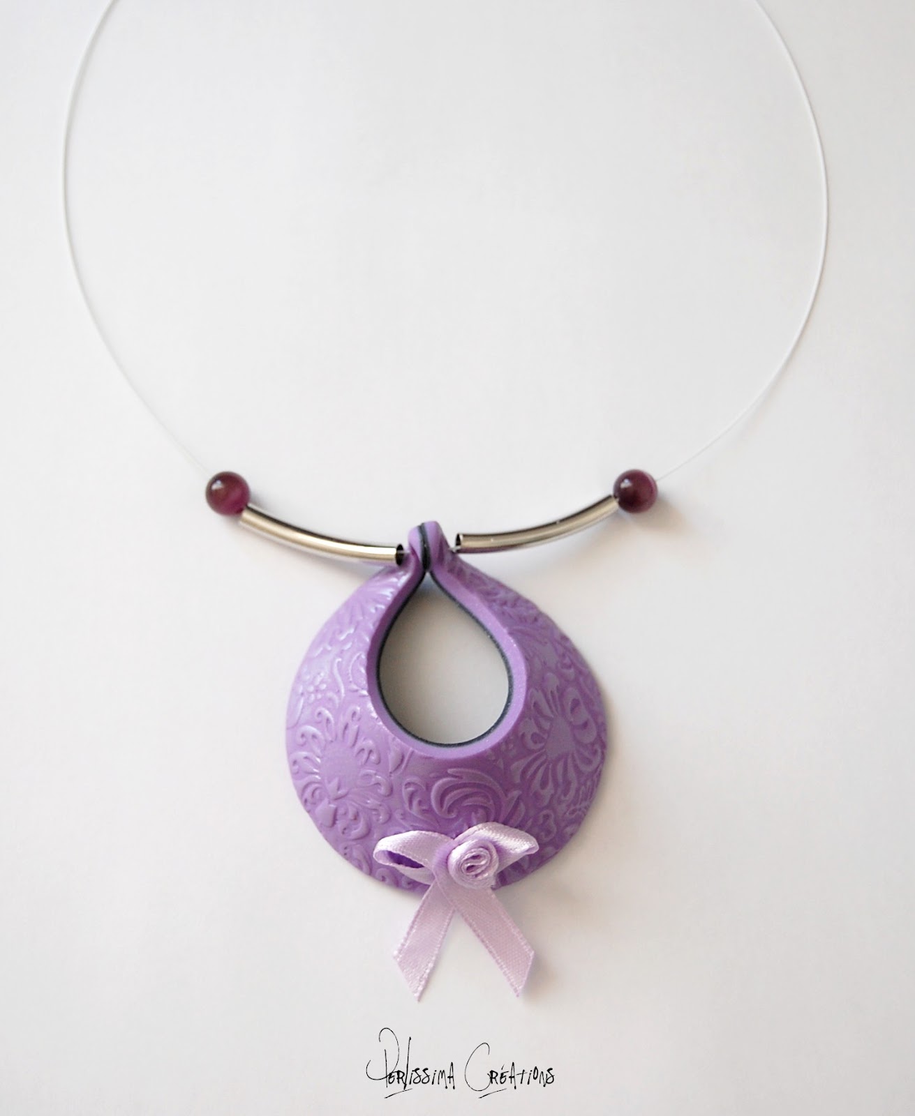 forme sympa !!! | Polymer clay pendant, Polymer jewelry, Polymer clay ...