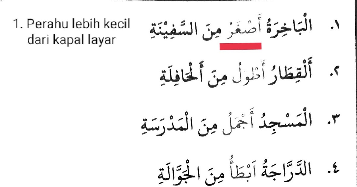 tamim hamzah: Latihan Menterjemahkan Kalimat yang Mengandung Isim Tafdhil