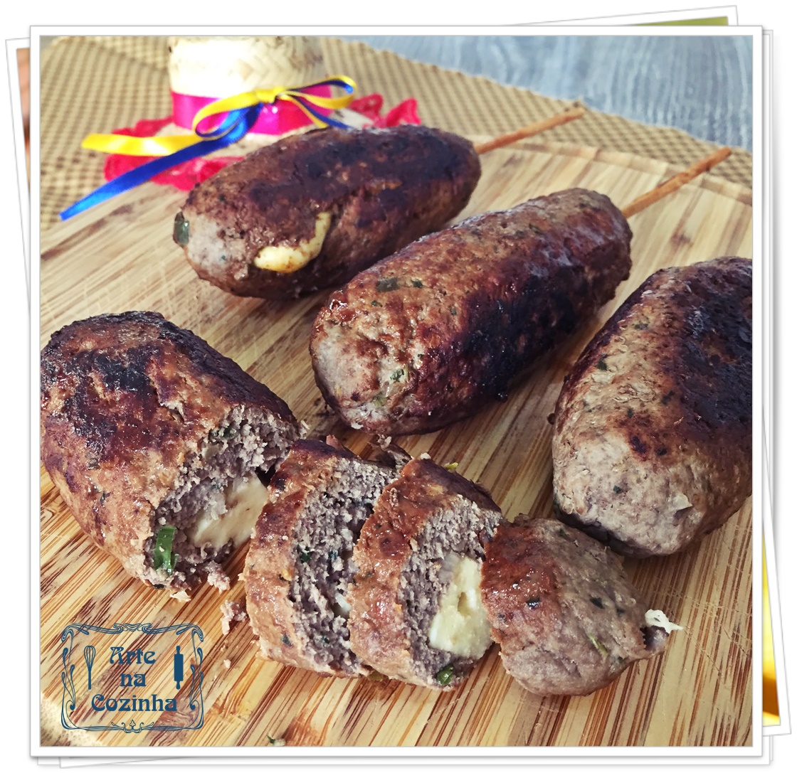 Arte na Cozinha: Espeto de rojão caseiro