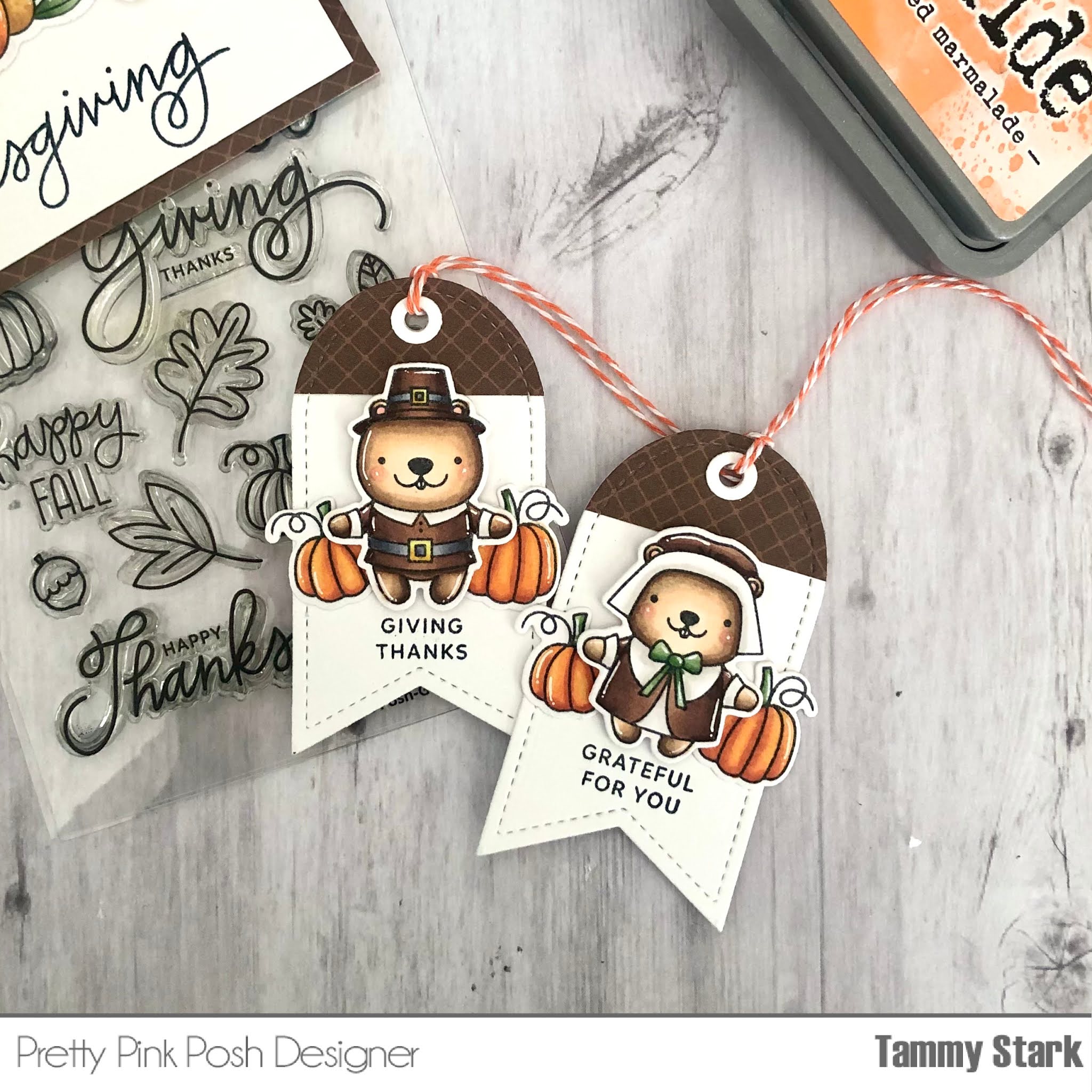 PaperPrettyBoutique: Thanksgiving Theme Week with Pretty Pink Posh