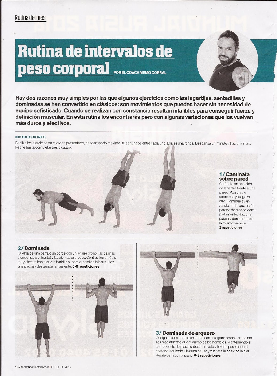 CULTURISMO EXTREME: RUTINA DE INTERVALOS DE PESO CORPORAL...POR EL ...