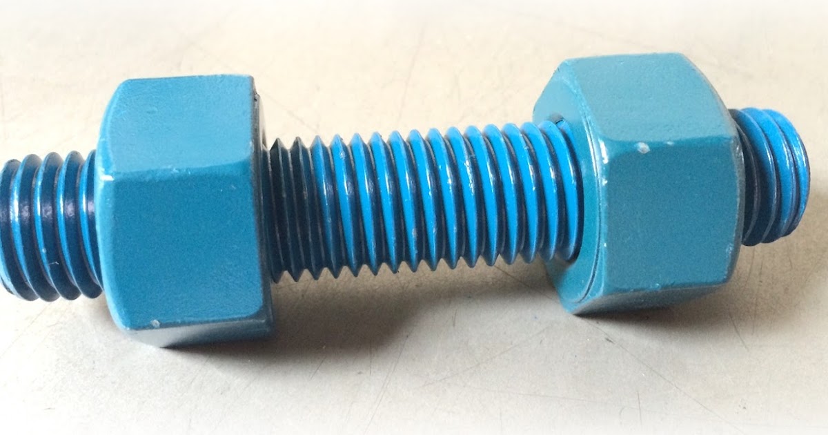 Excellence In Custom Fasteners & Hardware: PTFE Blue Coated Threaded ...