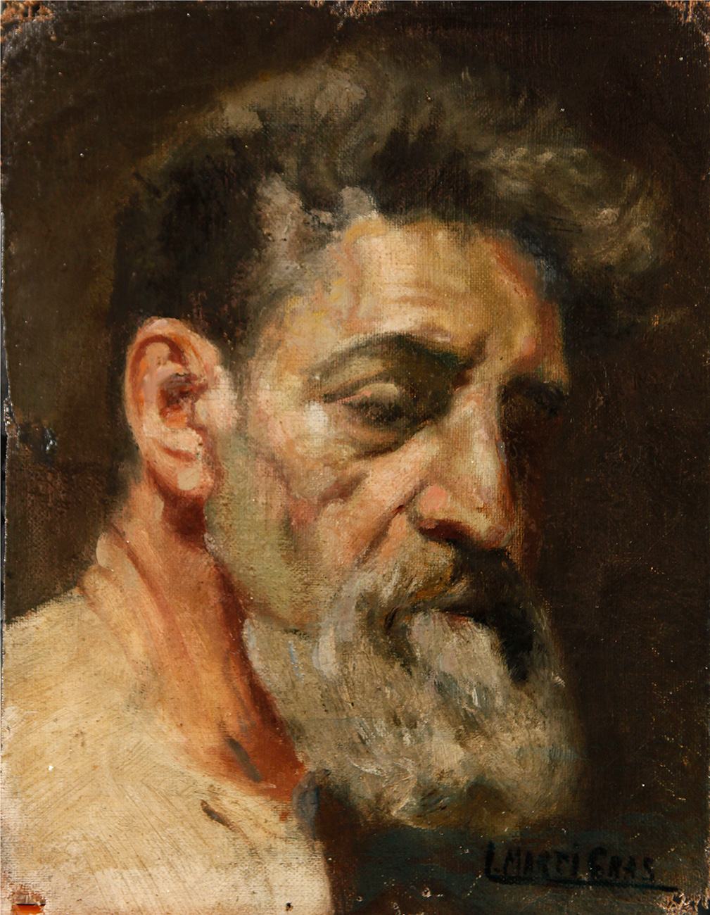 Luis Martí GRAS (1887-1961) | Catherine La Rose ~ The Poet of Painting