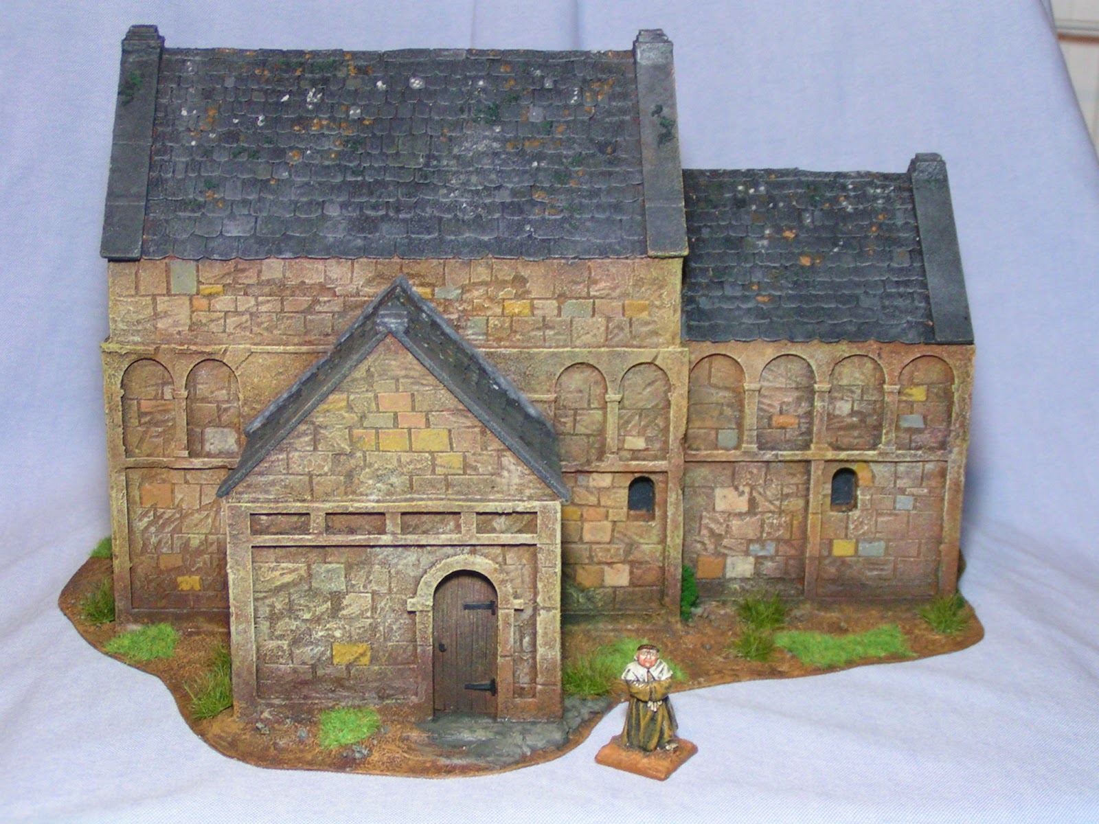 Dampf's modelling page: The Church of St. Laurence - or Tarting-up MDF ...