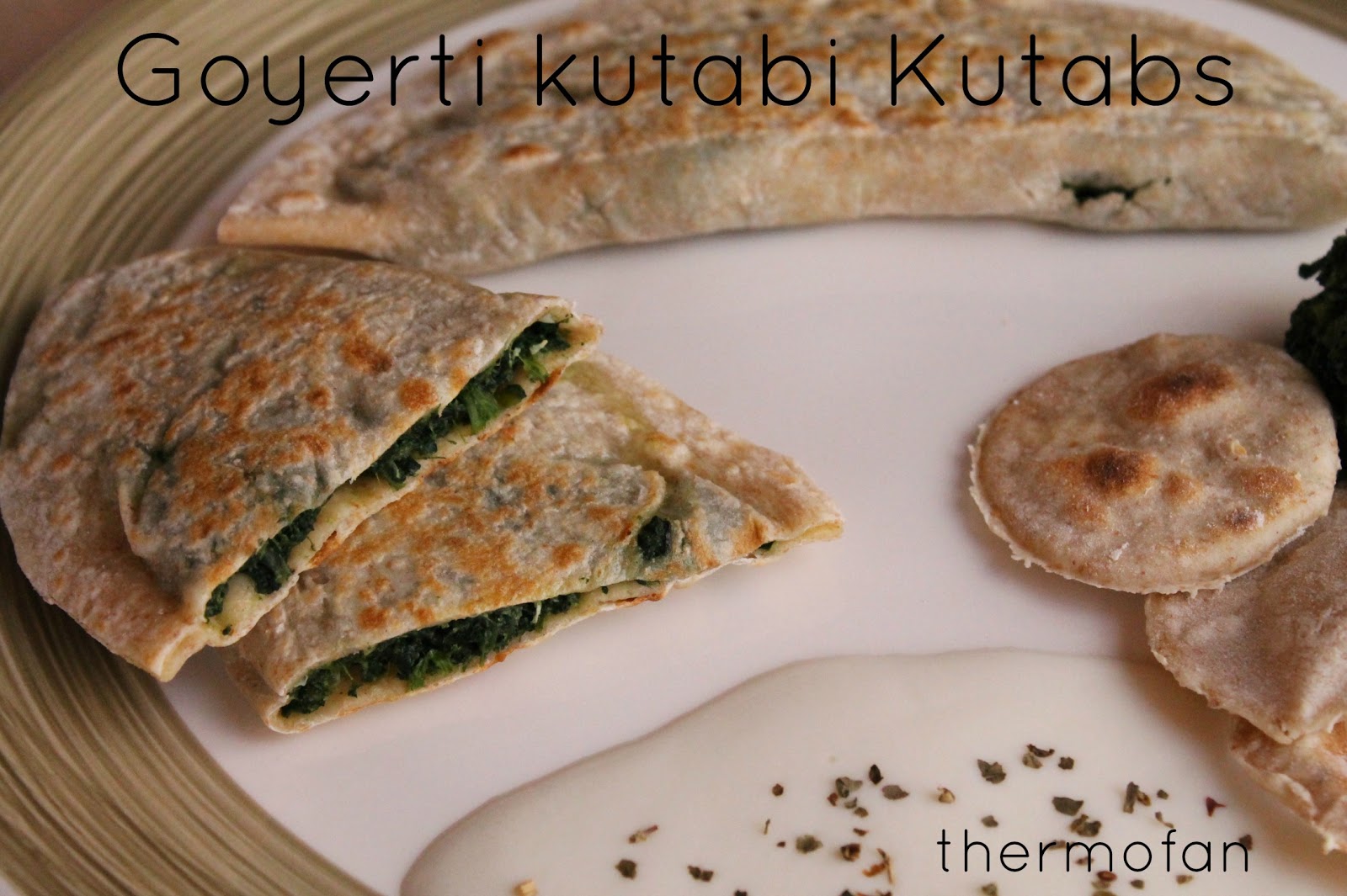 Goyerti kutabi Kutabs de espinacas — Thermofan