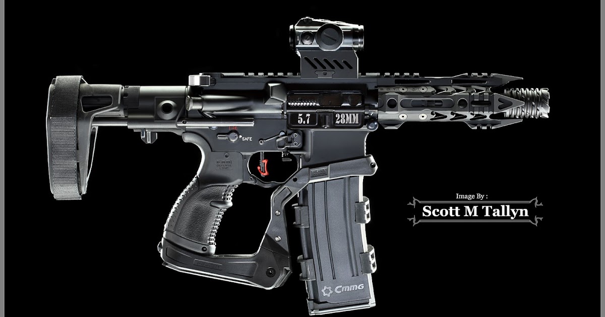 AR 5.7x28mm Pistol Build with 5" Barrel