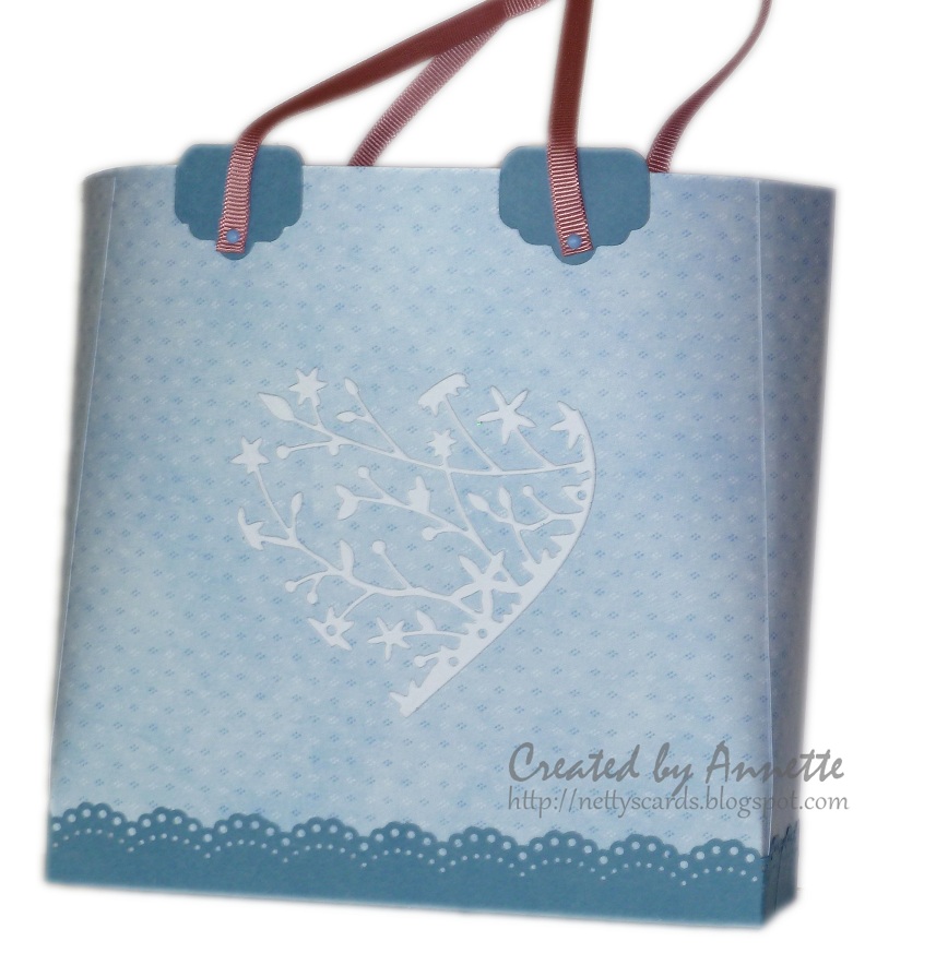 Netty's Cards: Toby Box in a Bag Tutorial