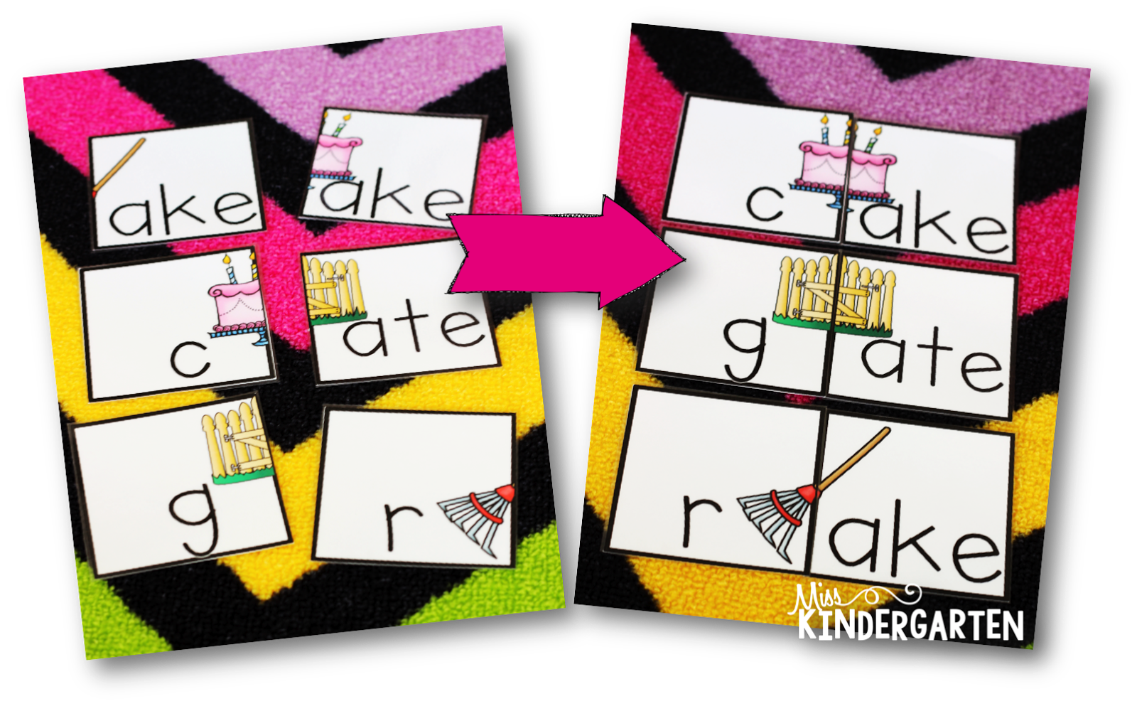 Super CVCe Practice {that tricky magic e!} - Miss Kindergarten