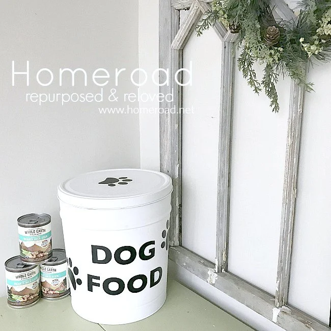 Recycled Dry Dog Food Container