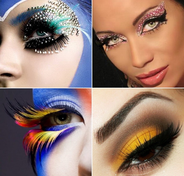 Party Eye Makeup with Eyelash Extensions