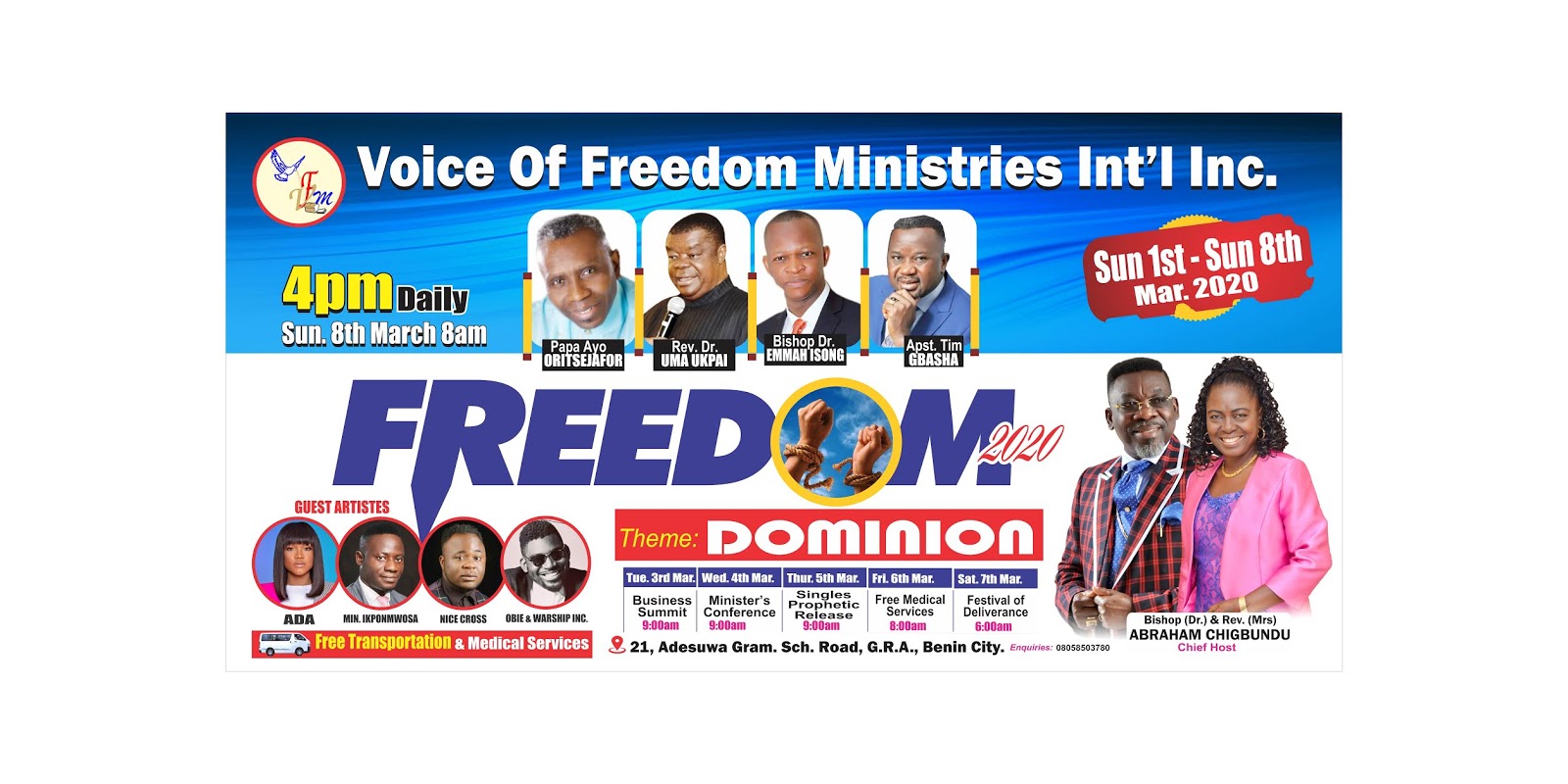 Voice of Freedom Ministries Int'l (VFMi): Voice of Freedom Ministries ...