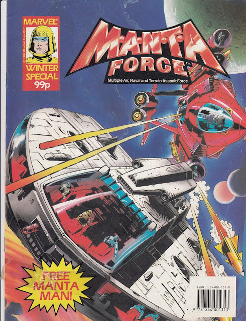 Boys Adventure Comics: Manta Force - Marvel UK, new Eagle & Ian Kennedy