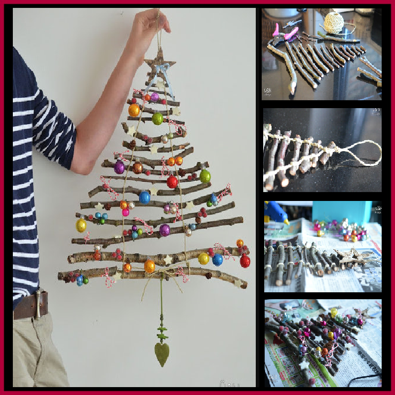 DIY And Household Tips: How To Make A Beautiful Wall Hanging Tree ...