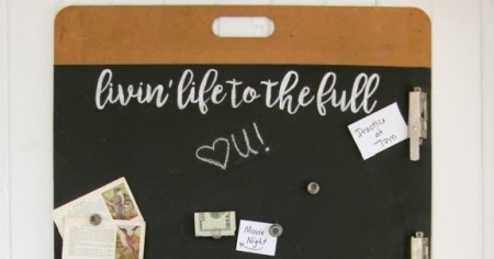 DIY Magnetic Message Board | Find My DIY
