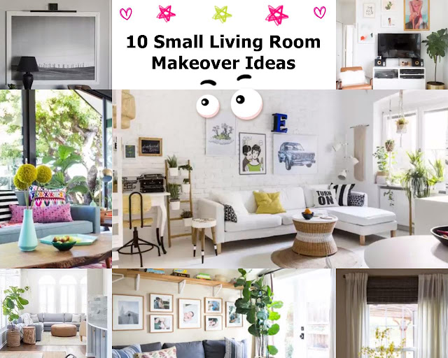 Try 10 Small Living Room Makeover Ideas - Furniture