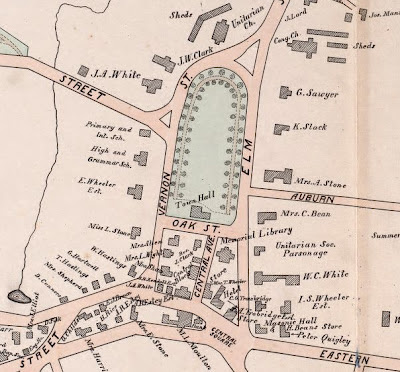 FRAMINGHAM MATTERS: Old maps and aerial drawings of Framingham ...