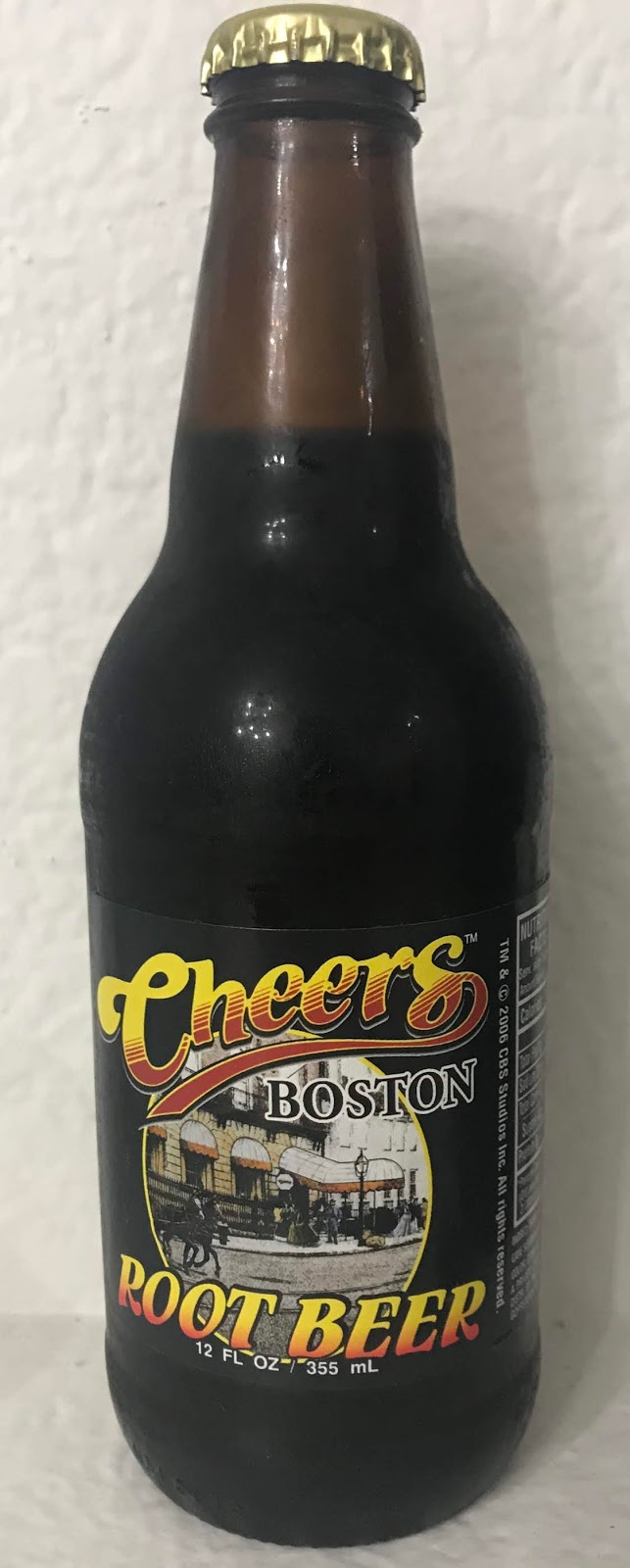 Cosmo's Root Beer Reviews: Cheers Boston Root Beer