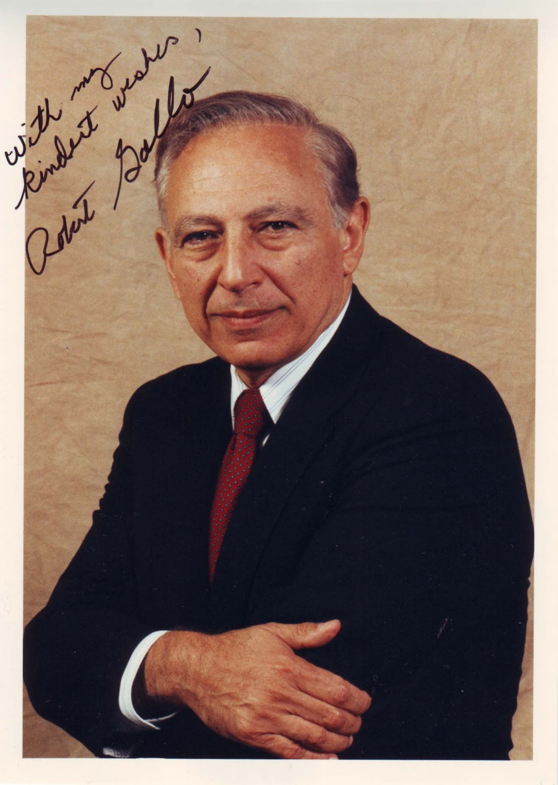 The King Karl I of Romania Autograph Museum: Professor Robert C. Gallo, MD