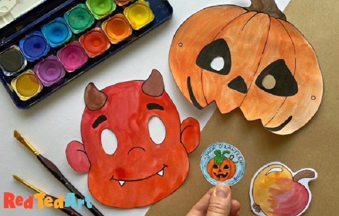 27 Free Printable Halloween Crafts, Colouring Pages & Activities for ...
