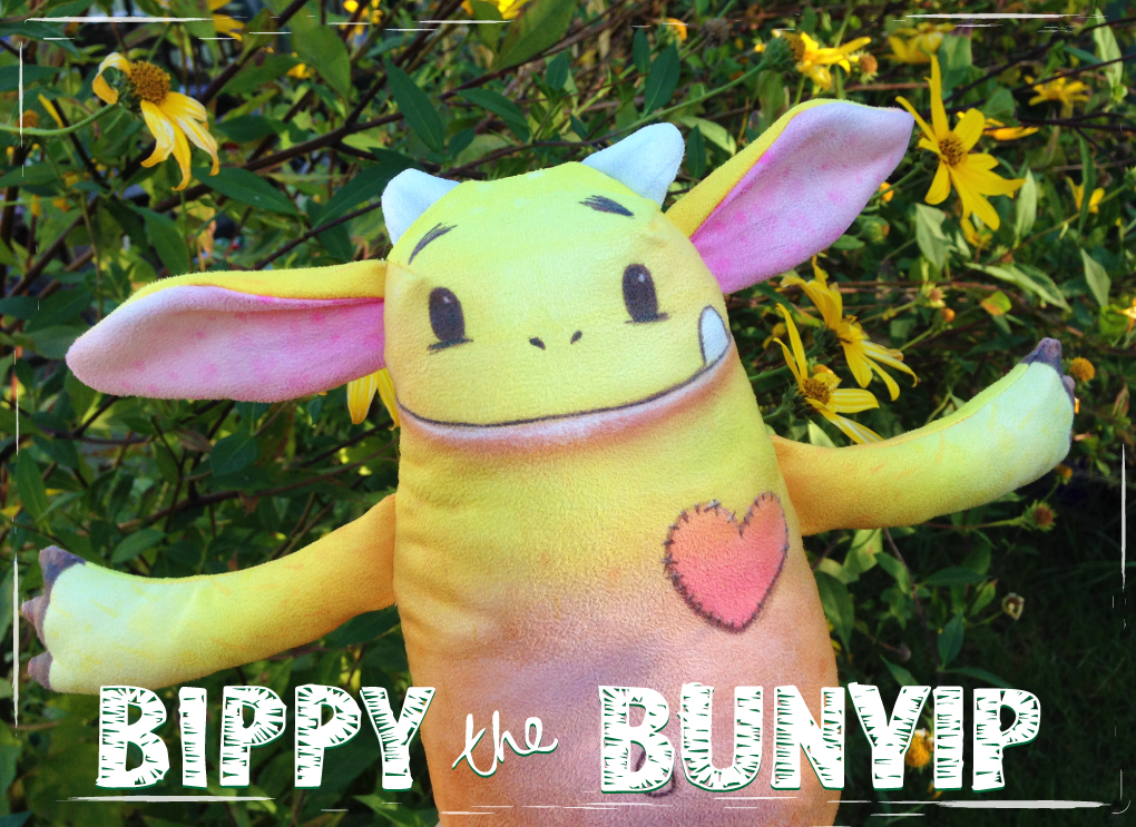 Pickled Tink: NEW: Bippy the Bunyip easy Cut-&-Sew Panel