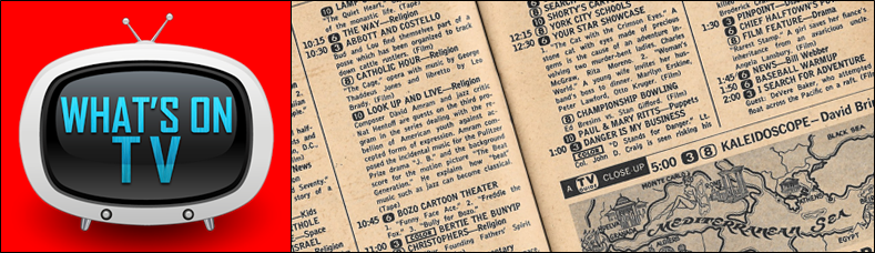 It's About TV: What's on TV? Sunday, May 17, 1959