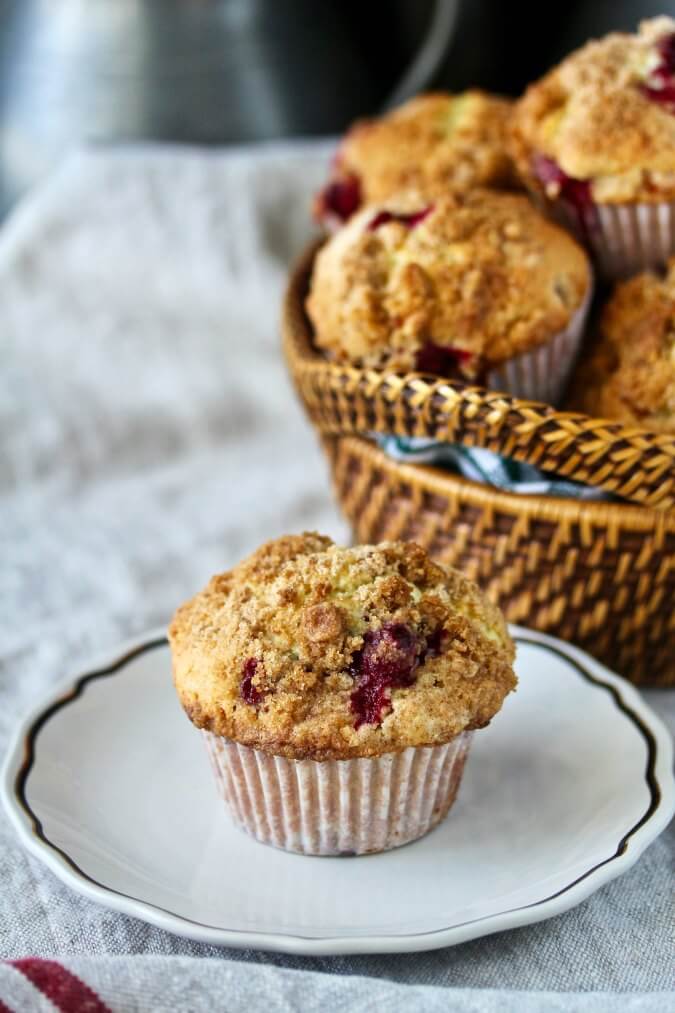 Sourdough Cranberry Muffins | Karen's Kitchen Stories