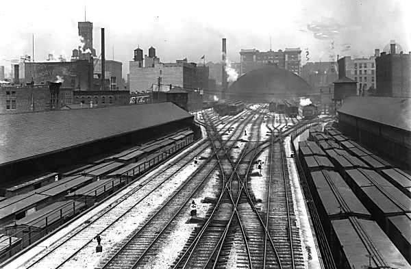 Towns and Nature: Chicago, IL Depot: La Salle Street Station