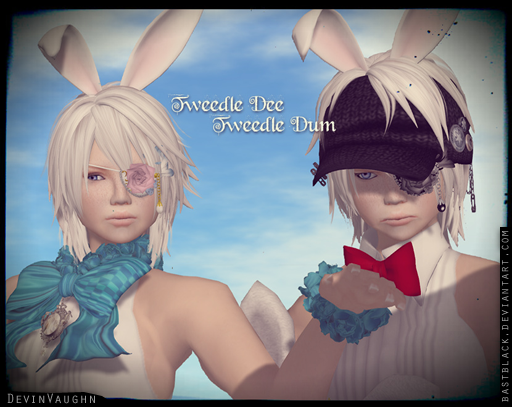 Bishie Style SL: RMK Gothic Bunny Hunt: The Tweedle Twins