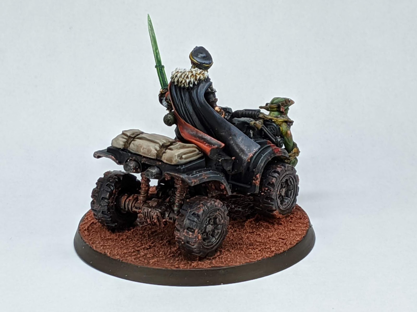 Brush Wizard: Miniature Monday: Death Riders Commissar