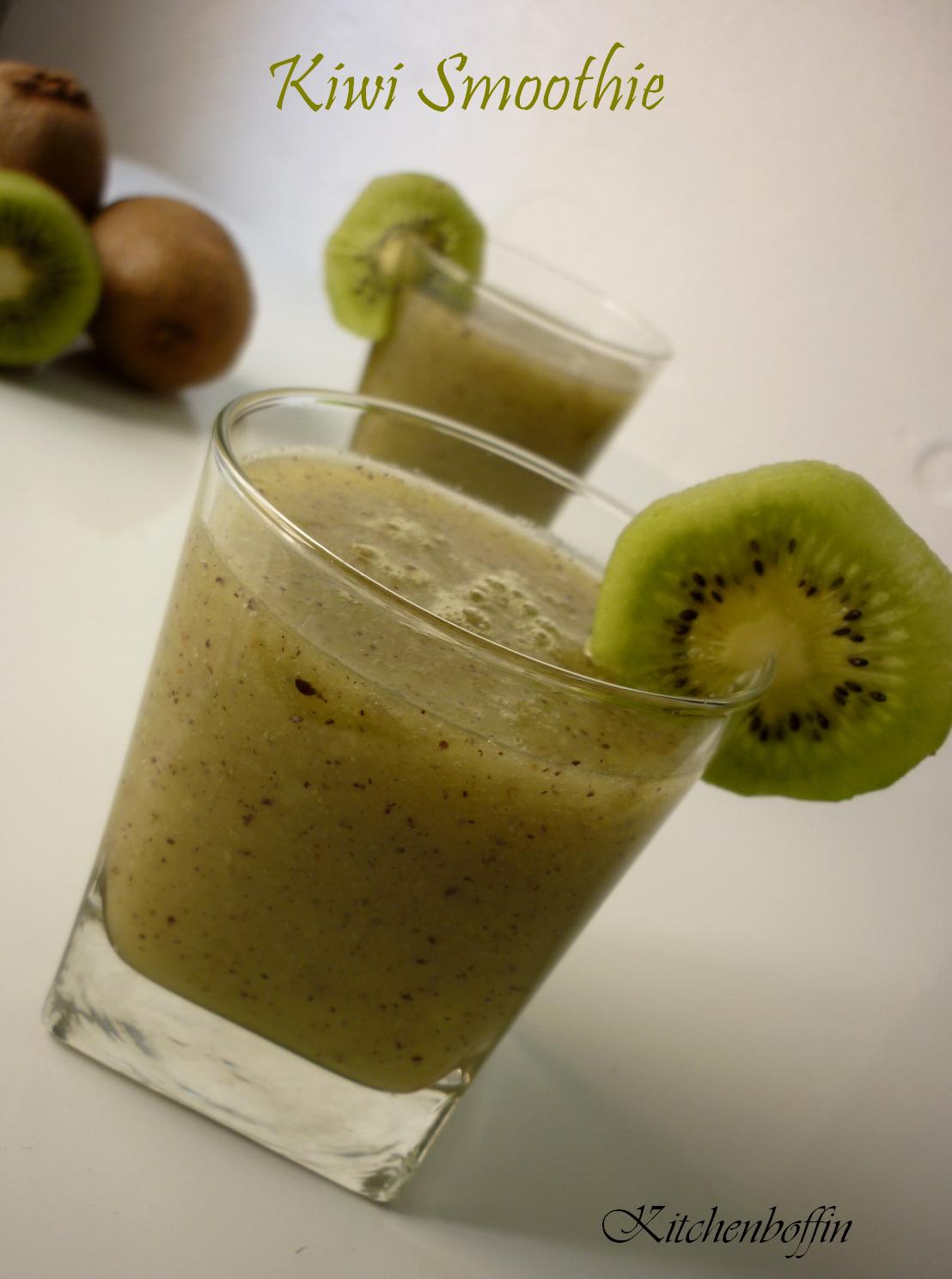 Kitchen Boffin: Kiwi Smoothie