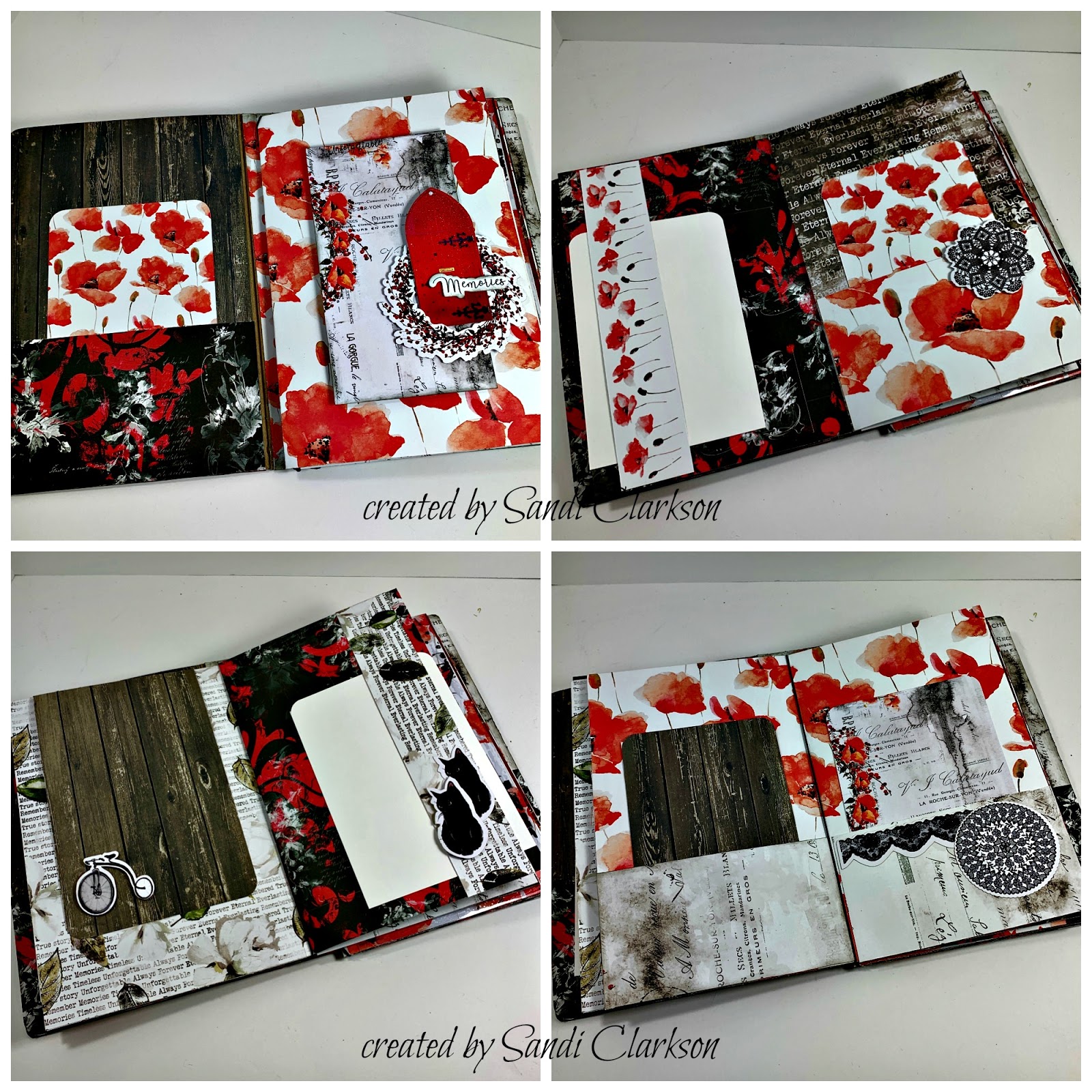 Soft Side of Sandi: Unforgettable Mini Album ~ Creative Embellishments