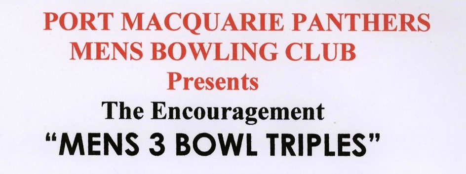 Latest Bowls News Port Panthers Men s Encouragment Triples latest-bowls-news-port-panthers-men-s-encouragment-triples
