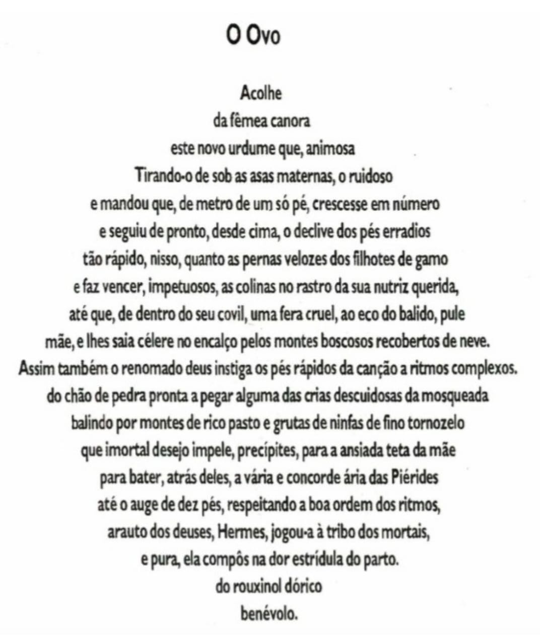 ESCOLA MUNICIPAL SANTA EDWIGES: POEMA VISUAL