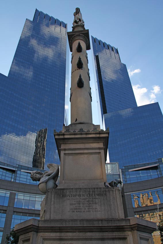 Public Art in Chicago: New York City [Columbus Circle: Columbus Monument]