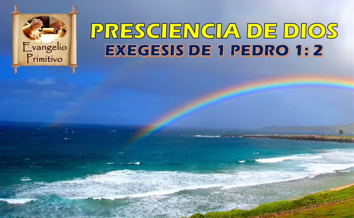 Pre-conocimiento de Dios. Exegesis de 1 Pedro 1: 2 - Evangelio primitivo