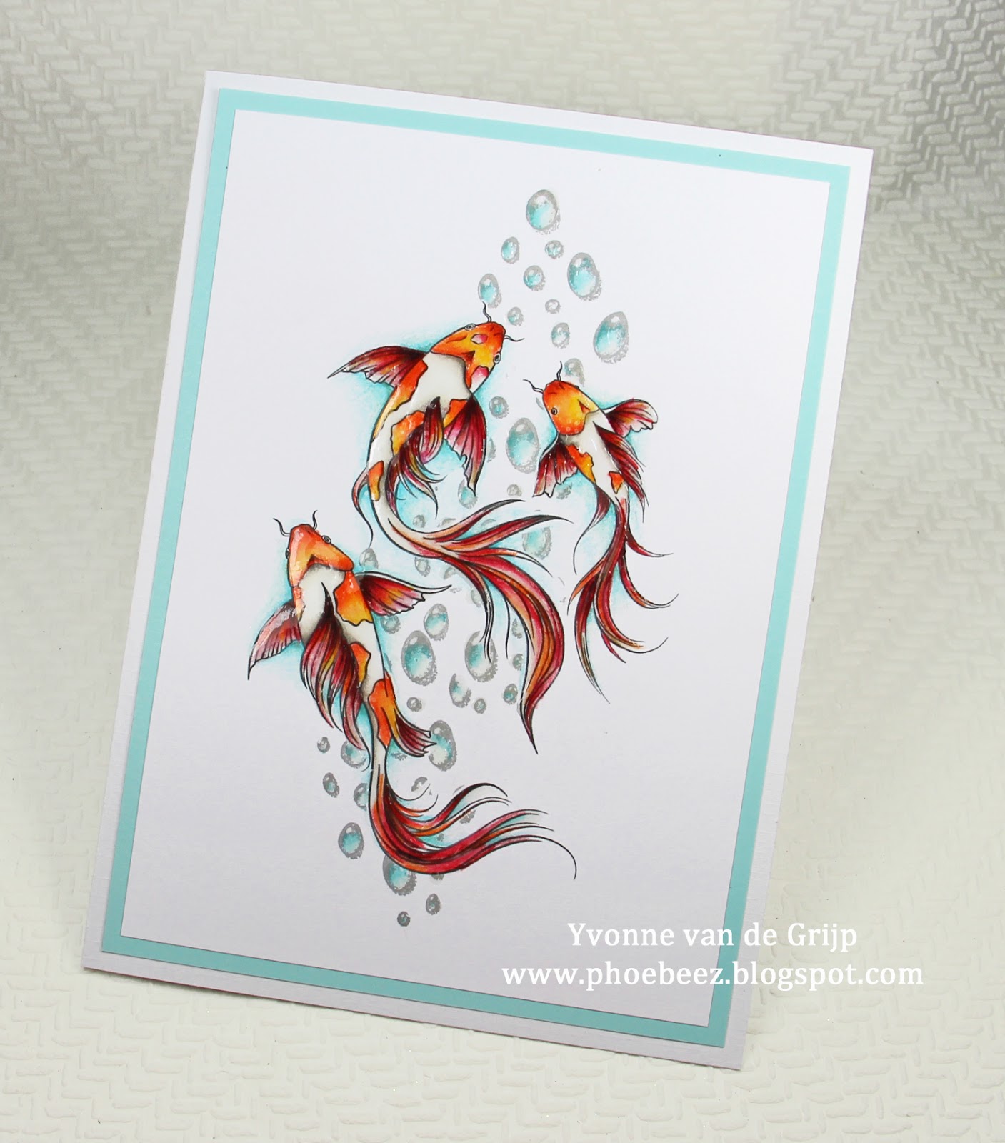 Phoebeez: Koi card