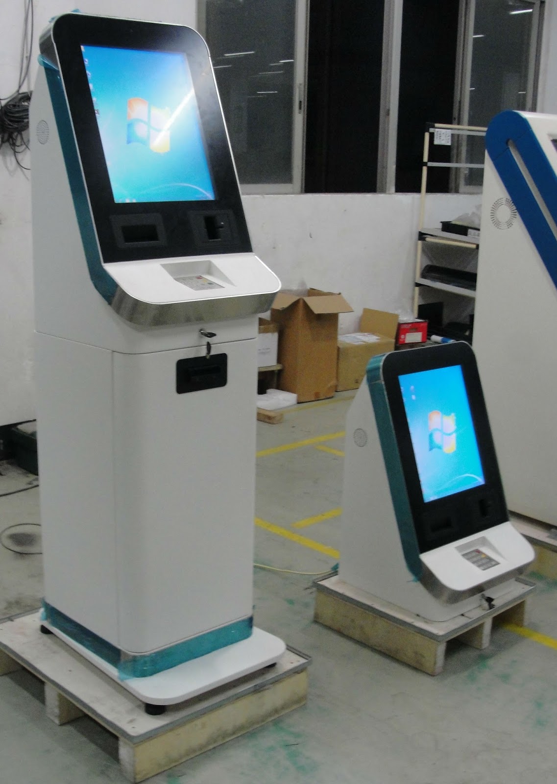 Self Service Kiosks and Digital Signage: New Model Selfie Payment Terminal